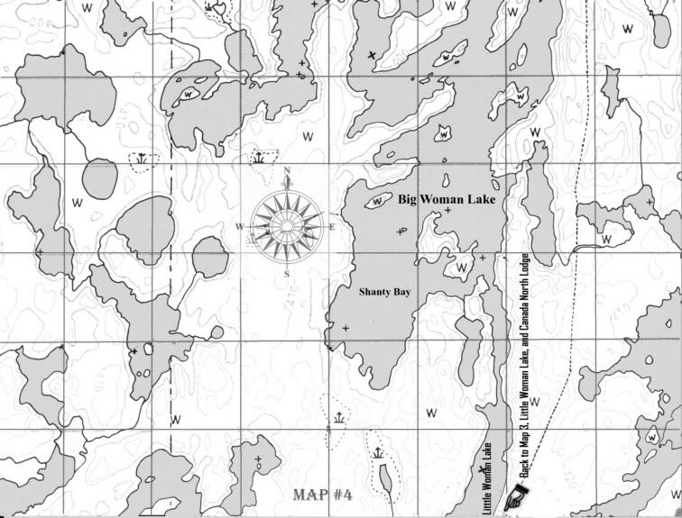 Woman River Chain of Lakes Maps